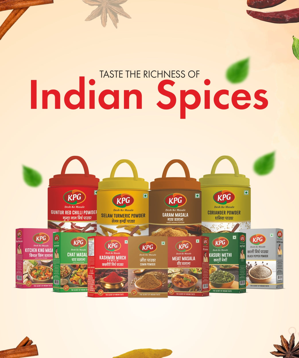Spice Up Your Life with KPGMasale.com - Your Source for Premium Spices